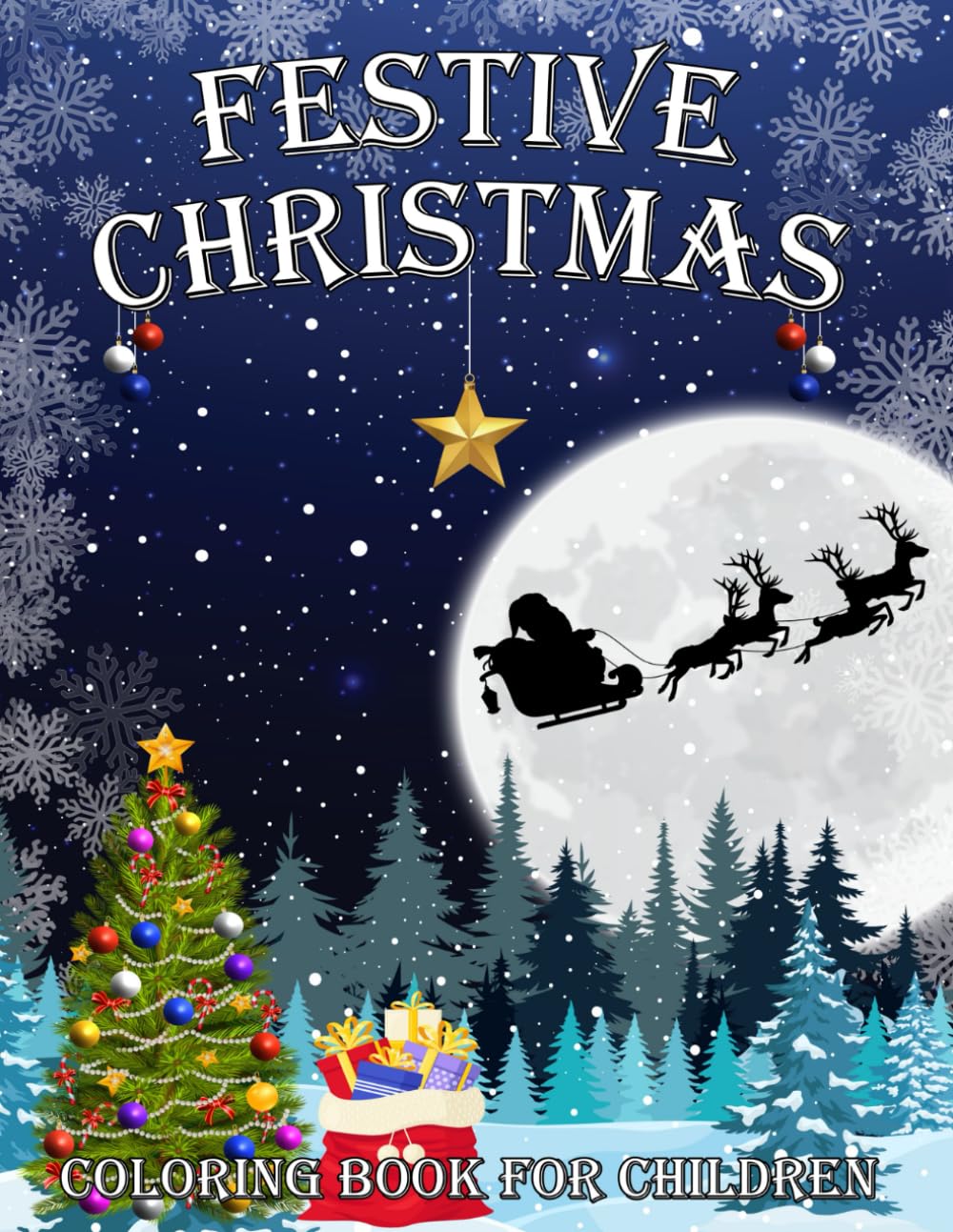 Festive Christmas Coloring Book For Children – starkidslearn.com