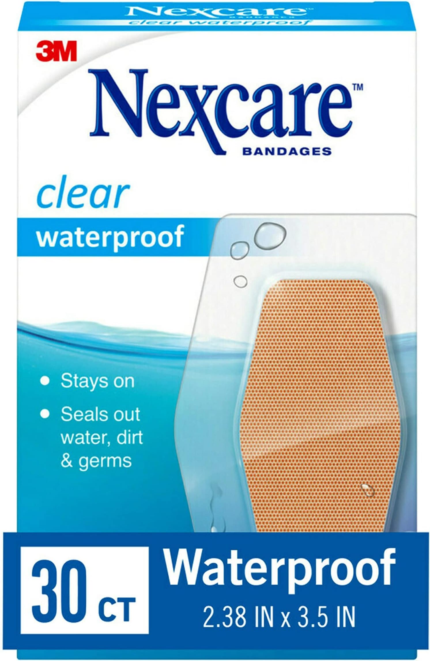 Amazon.com: Elastoplast Aqua Protect Plasters 100% Waterproof (20 ...