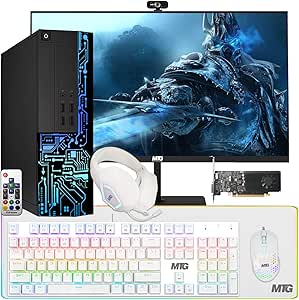 Amazon.com: TechMagnet Gaming PC Desktop, Intel Core i7, Siwa 8, GT 1030 4GB DDR4, 16GB RAM, 1TB ...