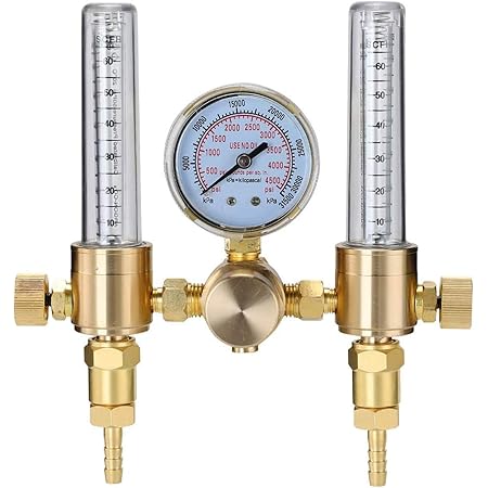 Argon Welding Gas Flow Meter Regulator - - Amazon.com