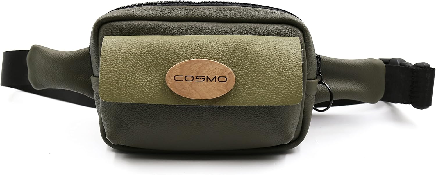 Amazon.com | COSMO HANDMADE Green Fanny Pack - Stylish and Functional ...