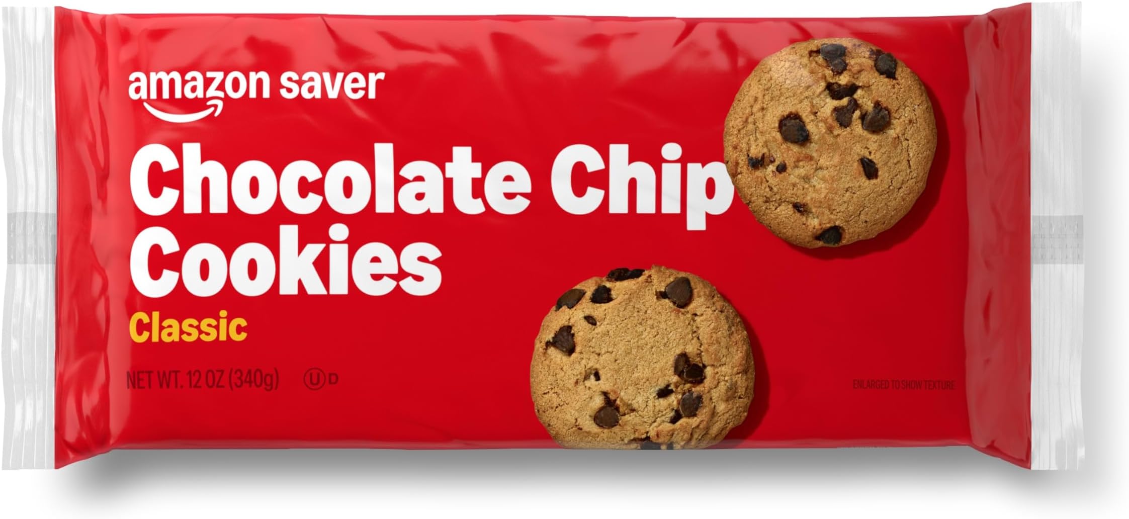 Amazon.com: Amazon Saver, Crunchy Chocolate Chip Cookies, 12 Oz ...