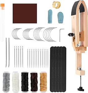 Amazon.com: Leather Stitching Pony, Table Desktop Pony Horse Clamp ...