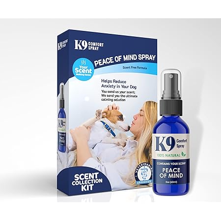 Amazon.com: K9 Comfort Spray Calm Tranquility | Anxiety Relief For Dogs ...