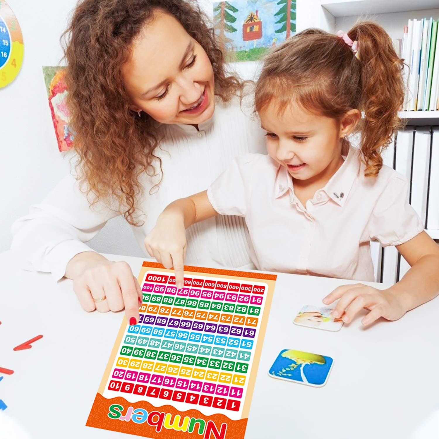 15 Educational Posters for Toddlers Kids Preschool Kindergarten Nursery ...