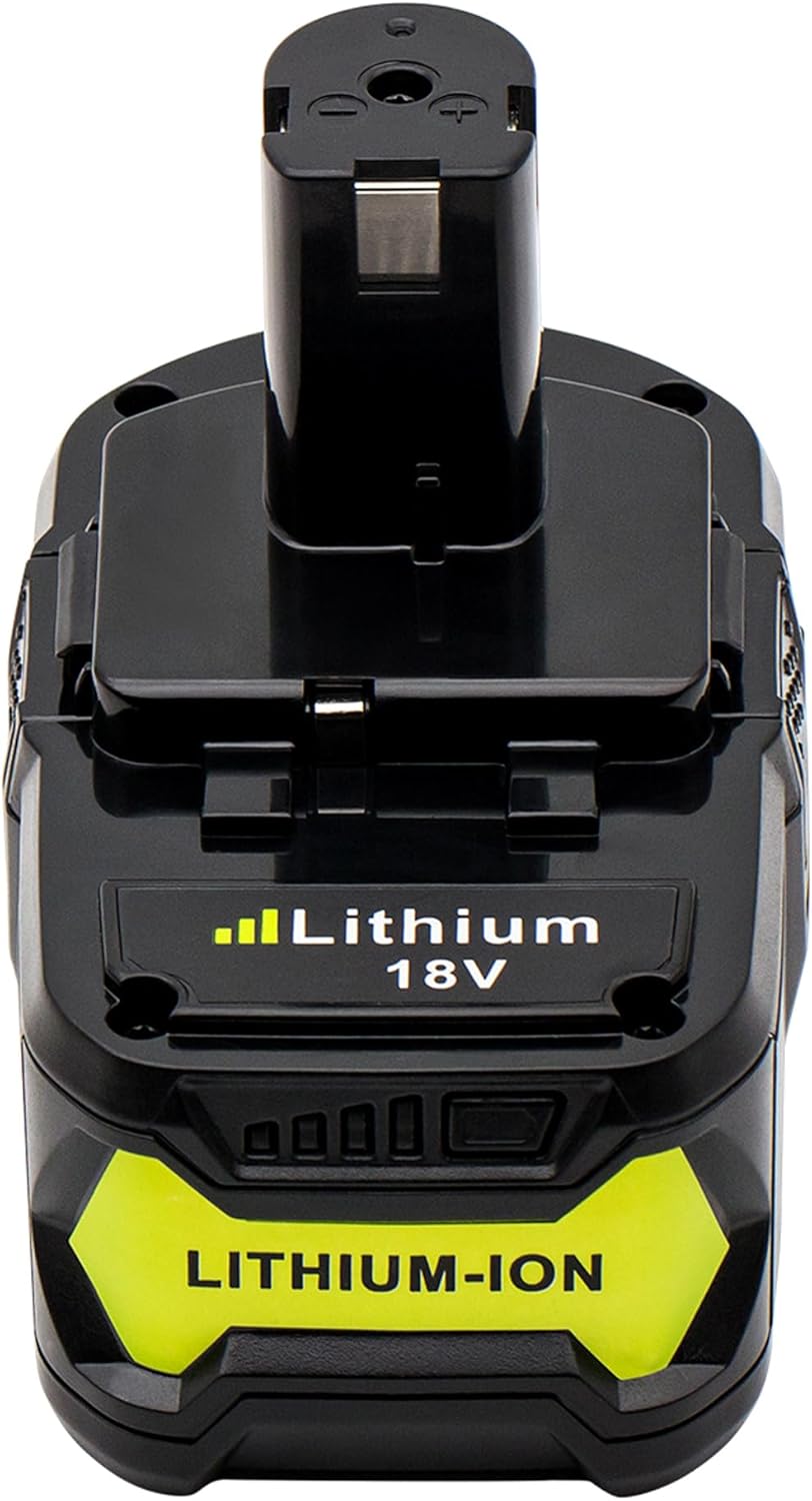AKKOPOWER 18V 5.0Ah Lithium Battery Compatible with Ryobi ONE+ RB18L50 ...