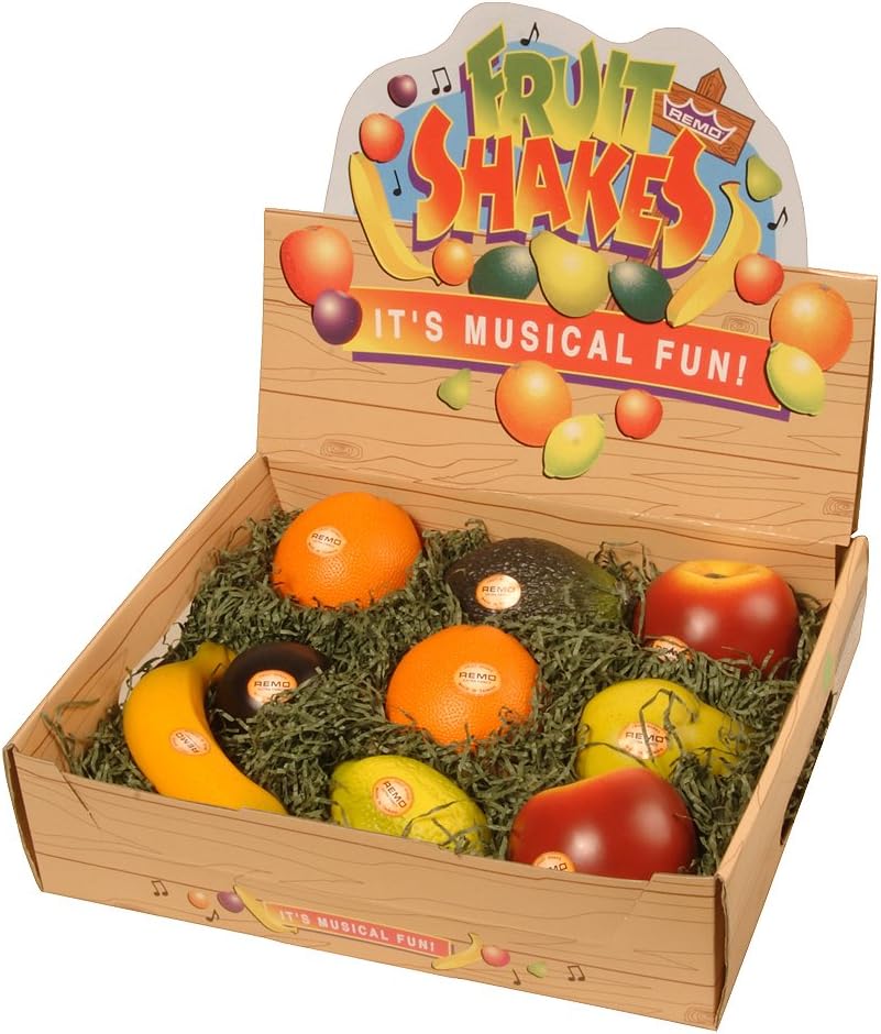 Amazon.com: Remo Hand Shakers, 9-Piece Assorted Fruit (Package Of 2 ...