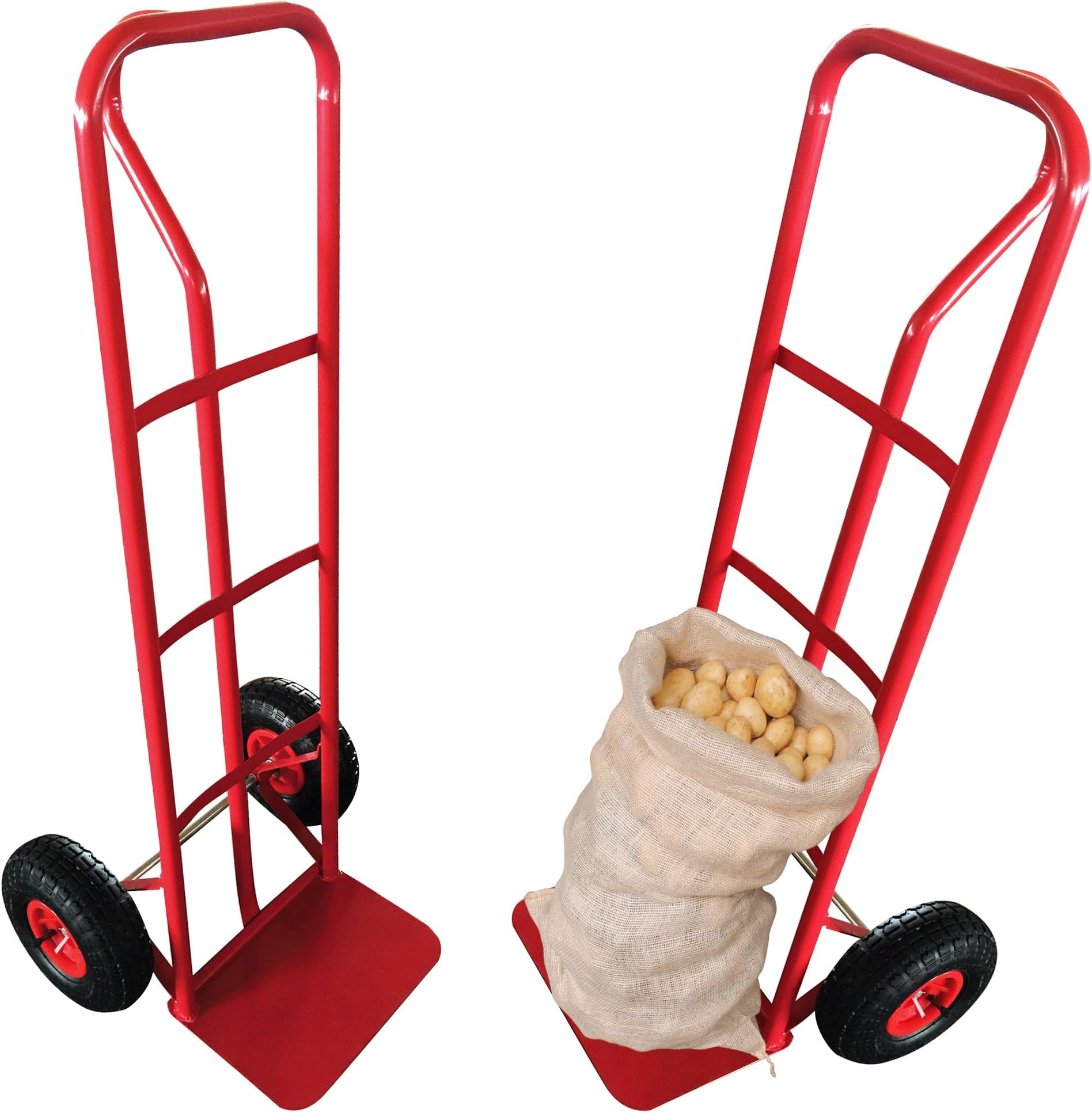 Trolley On Wheels With Large Toe Plate Heavy Duty Hand Truck Multi ...