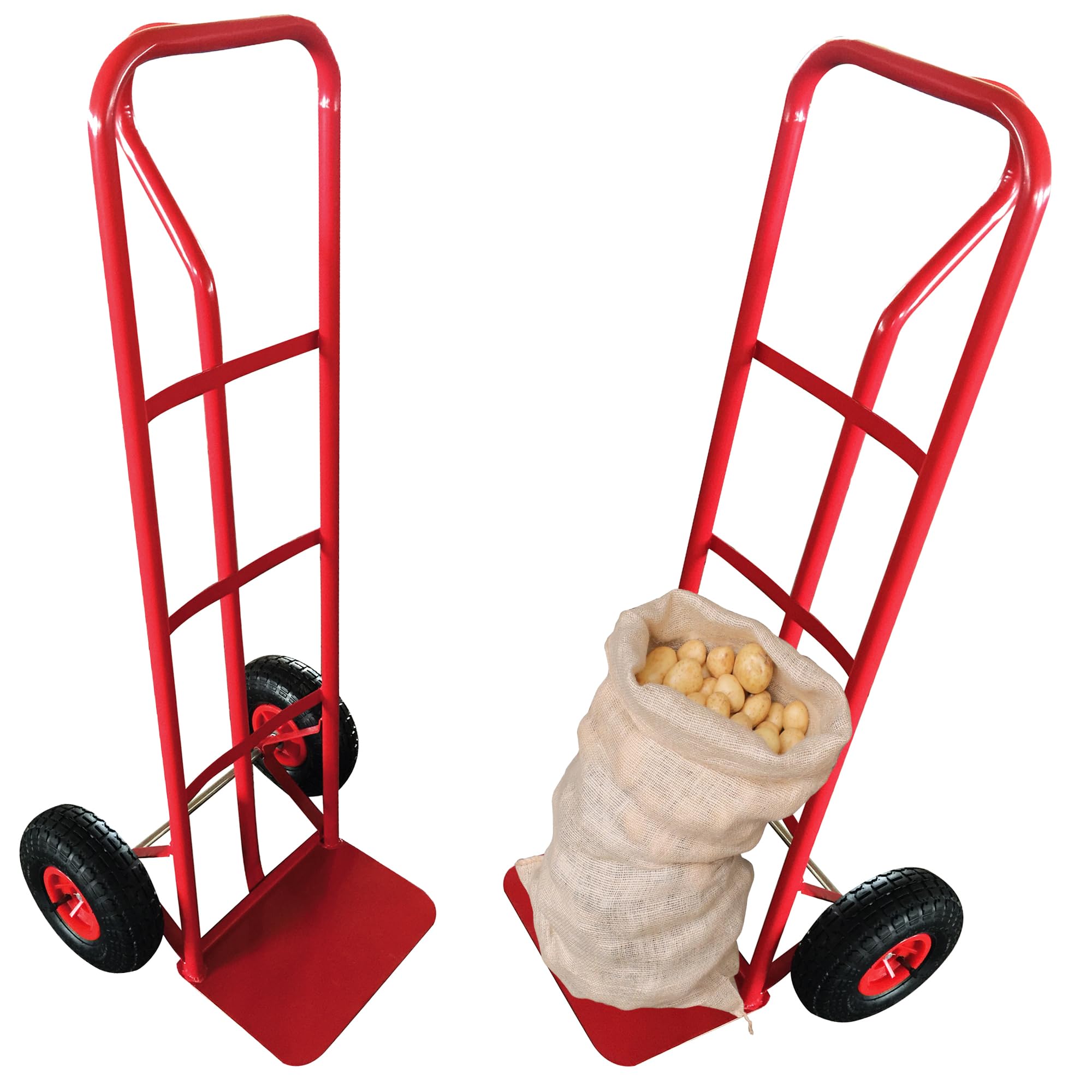 Trolley On Wheels With Large Toe Plate Heavy Duty Hand Truck Multi ...