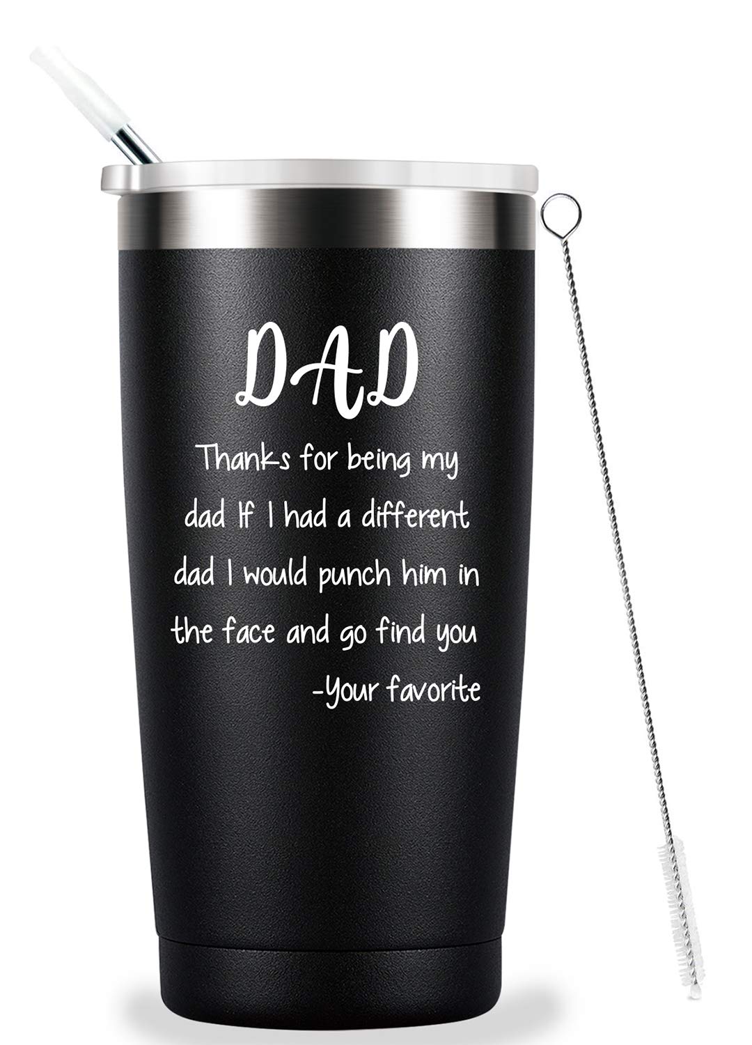 KOOLDRINK Dad Cup Christmas Birthday Cup for Dad Men Him Fathers Day ...