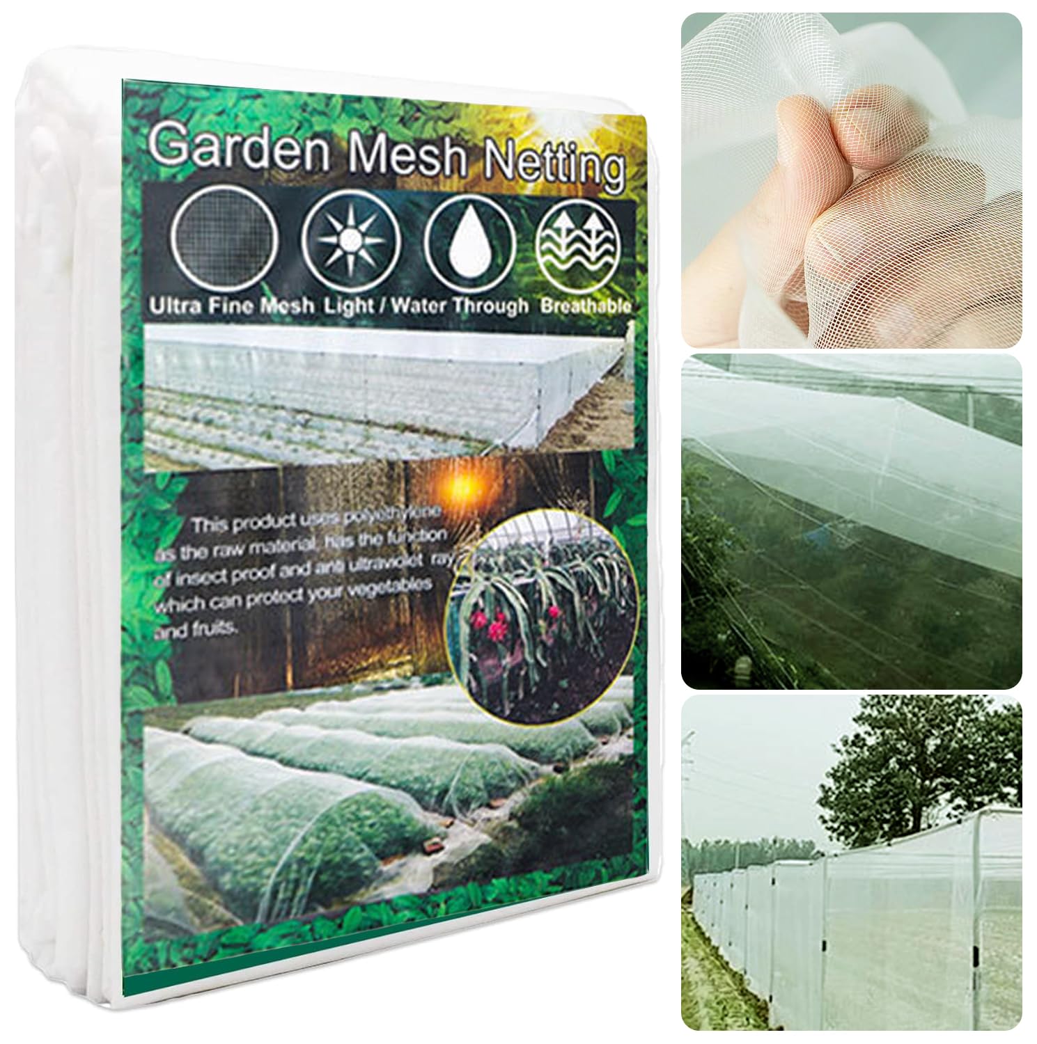 Insect Netting For Vegetables HONGDI Mesh Cloth Insect Netting Garden