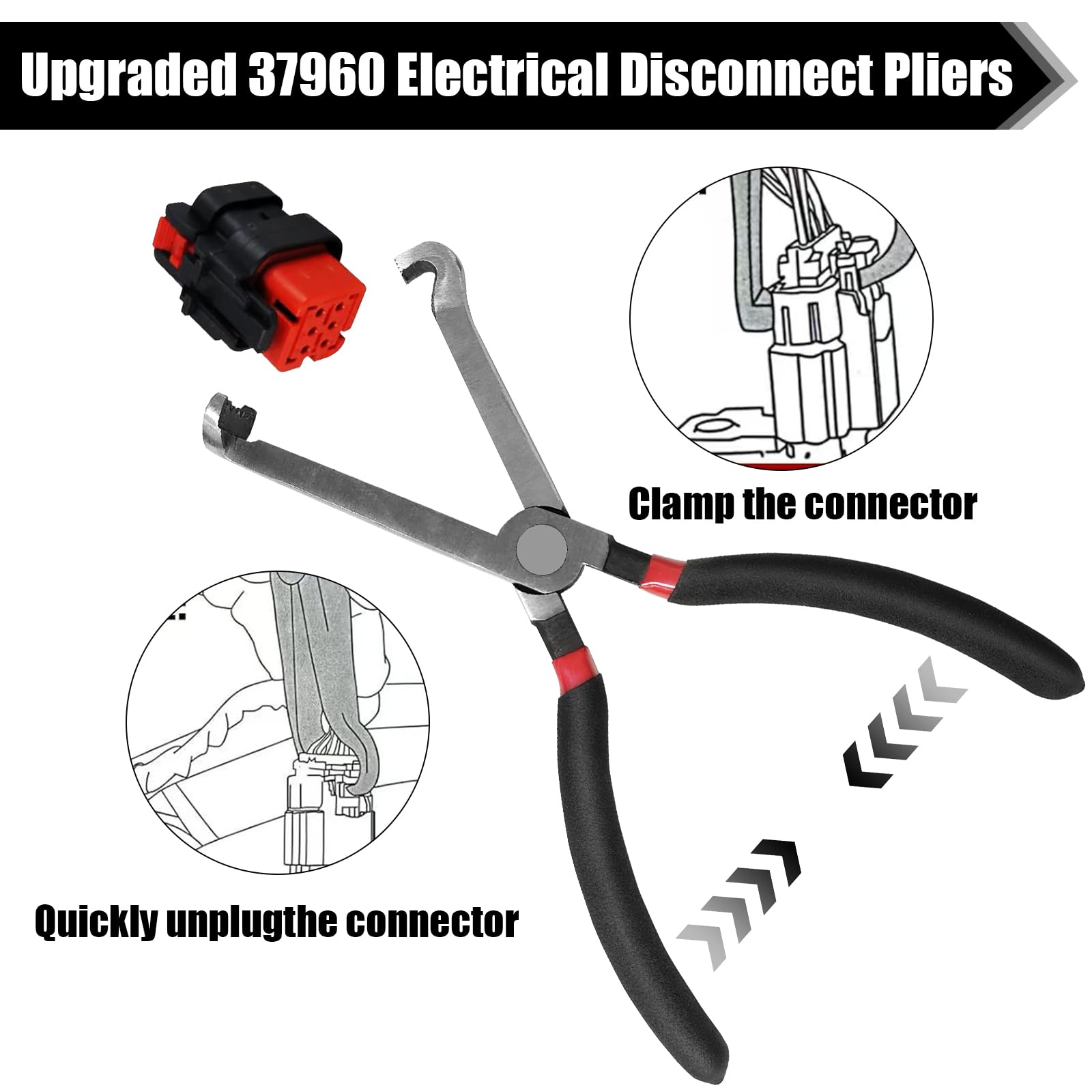 Snapklik.com : 37960 Electrical Disconnect Pliers Electrical Connector ...
