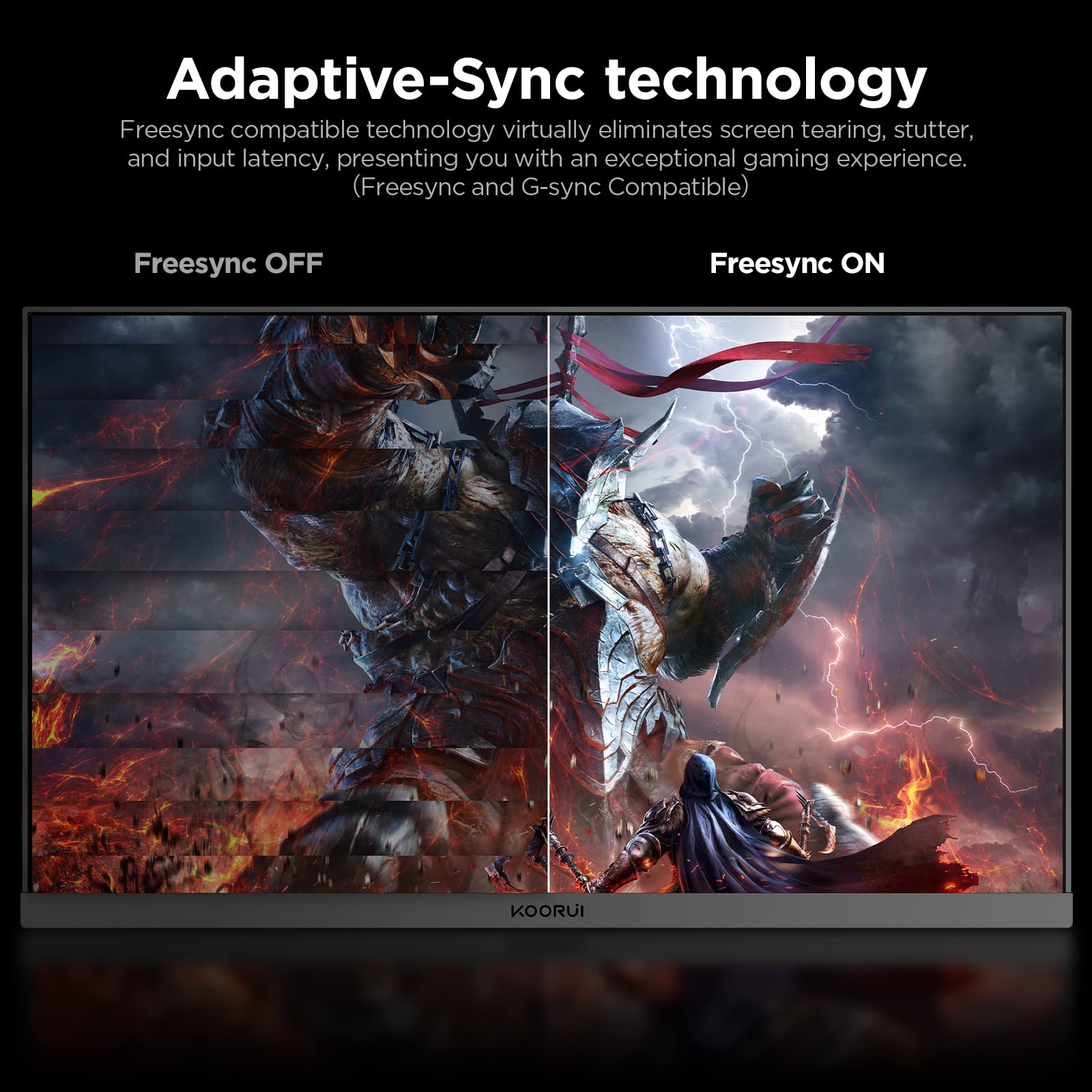 KOORUI 24.5 Inch FHD Gaming M...B0BNDZWC3L | Encarguelo.com