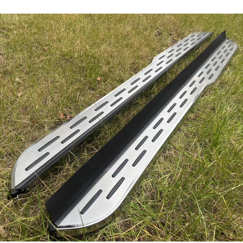 Running Boards Nerf Bars Aluminum Black 2026 Model Side Step Running ...
