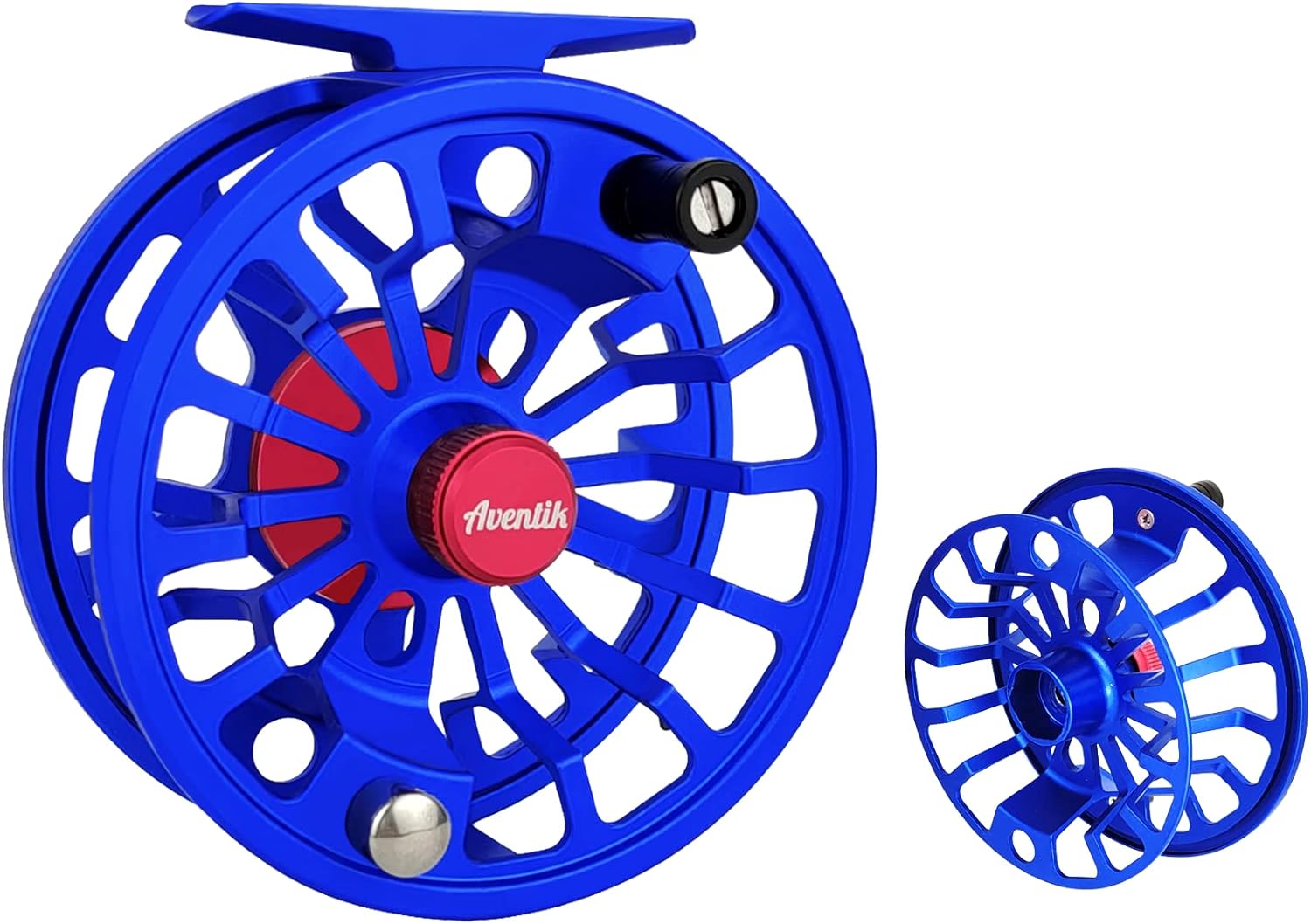Amazon.com : Aventik FLK Fly Fishing Reel Aluminum Trout 5/7wt Large ...