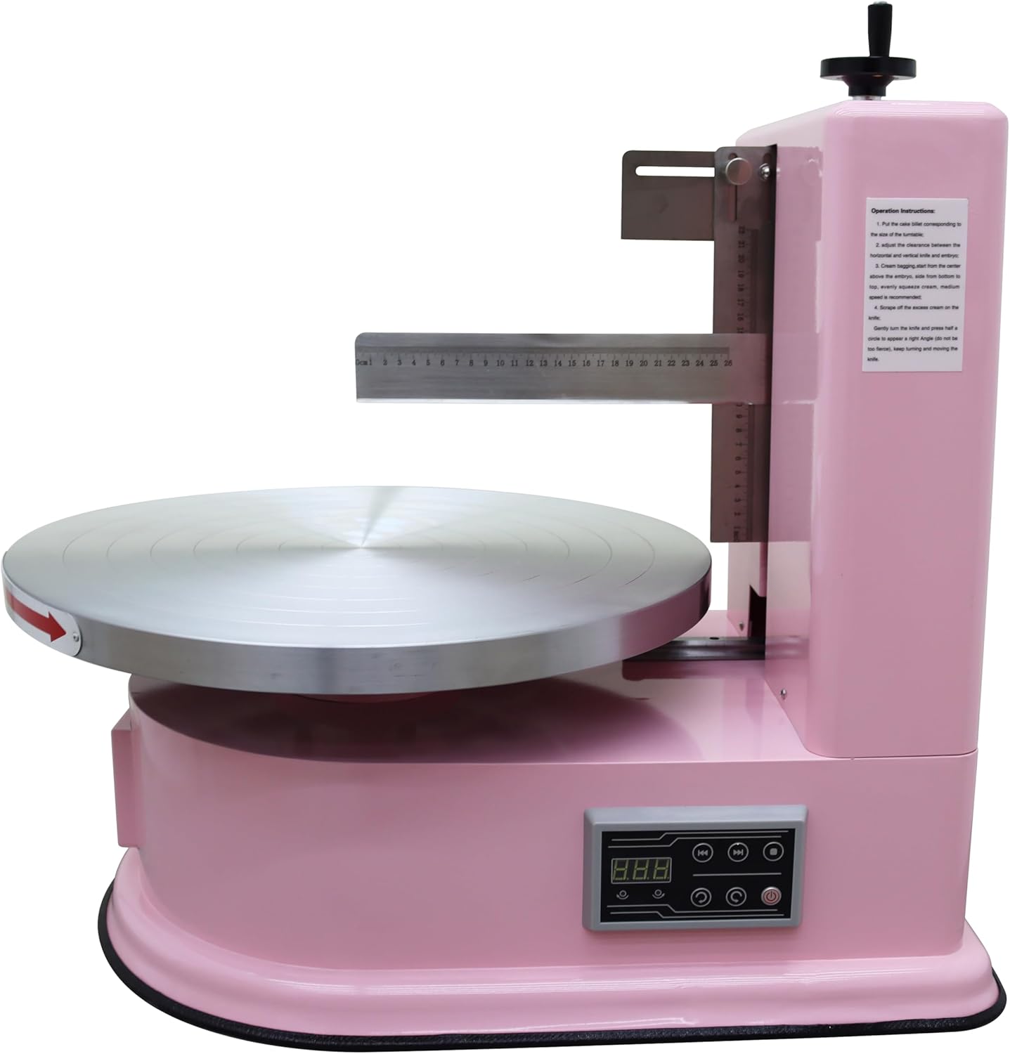 Amazon.com | TECHTONGDA Cake Decorating Coating Machine Cream Spreading ...