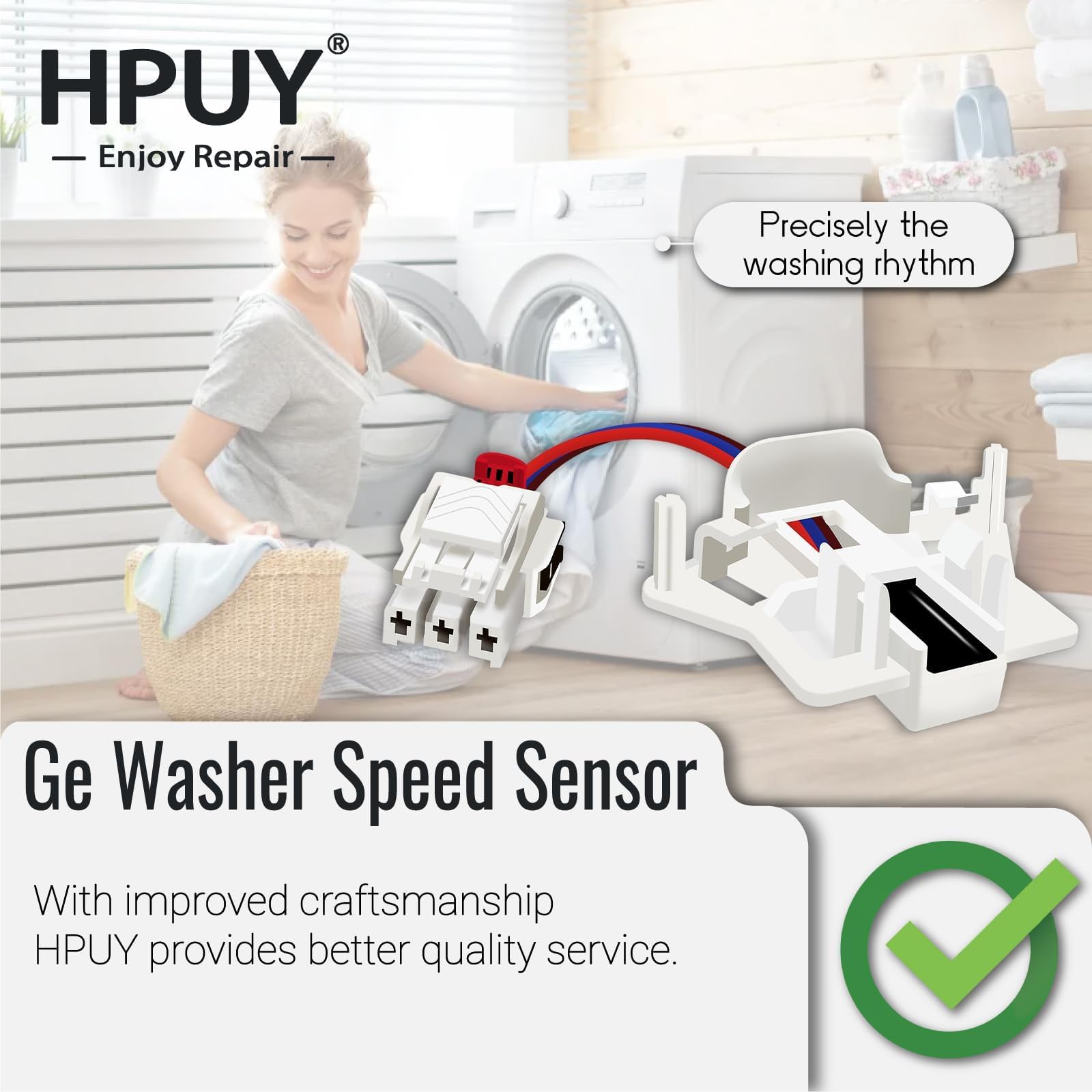 Snapklik.com : WH03X32158 Washer Speed Sensor For GE And Hotpoint ...