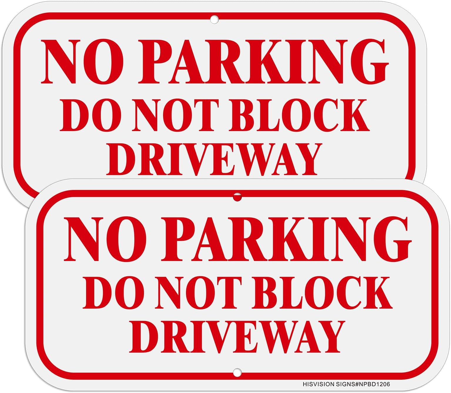 Amazon.com: 2 Pack Customer Parking Only Signs -12" x 18" Customer ...
