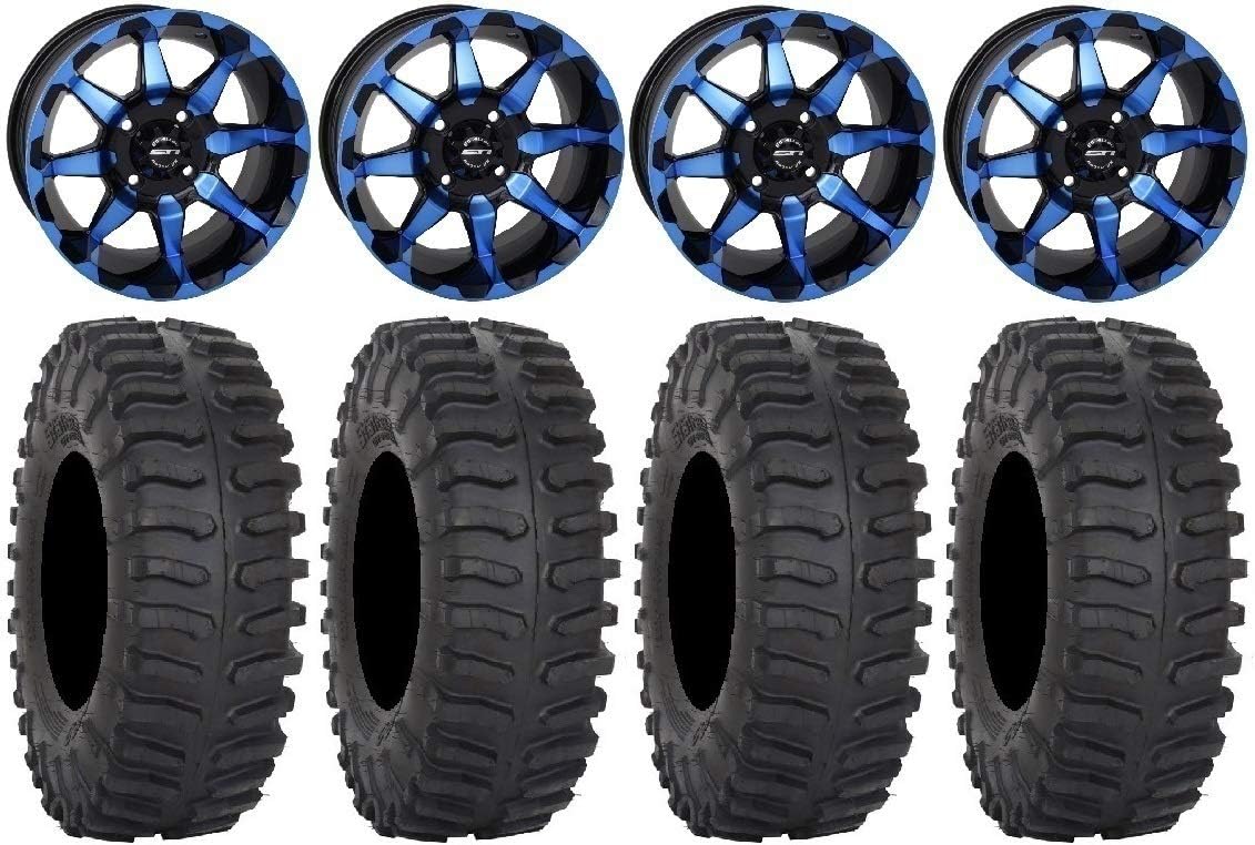 Amazon.com: Bundle - 9 Items: STI HD6 14" Wheels Blue/Black 28" XT300 ...