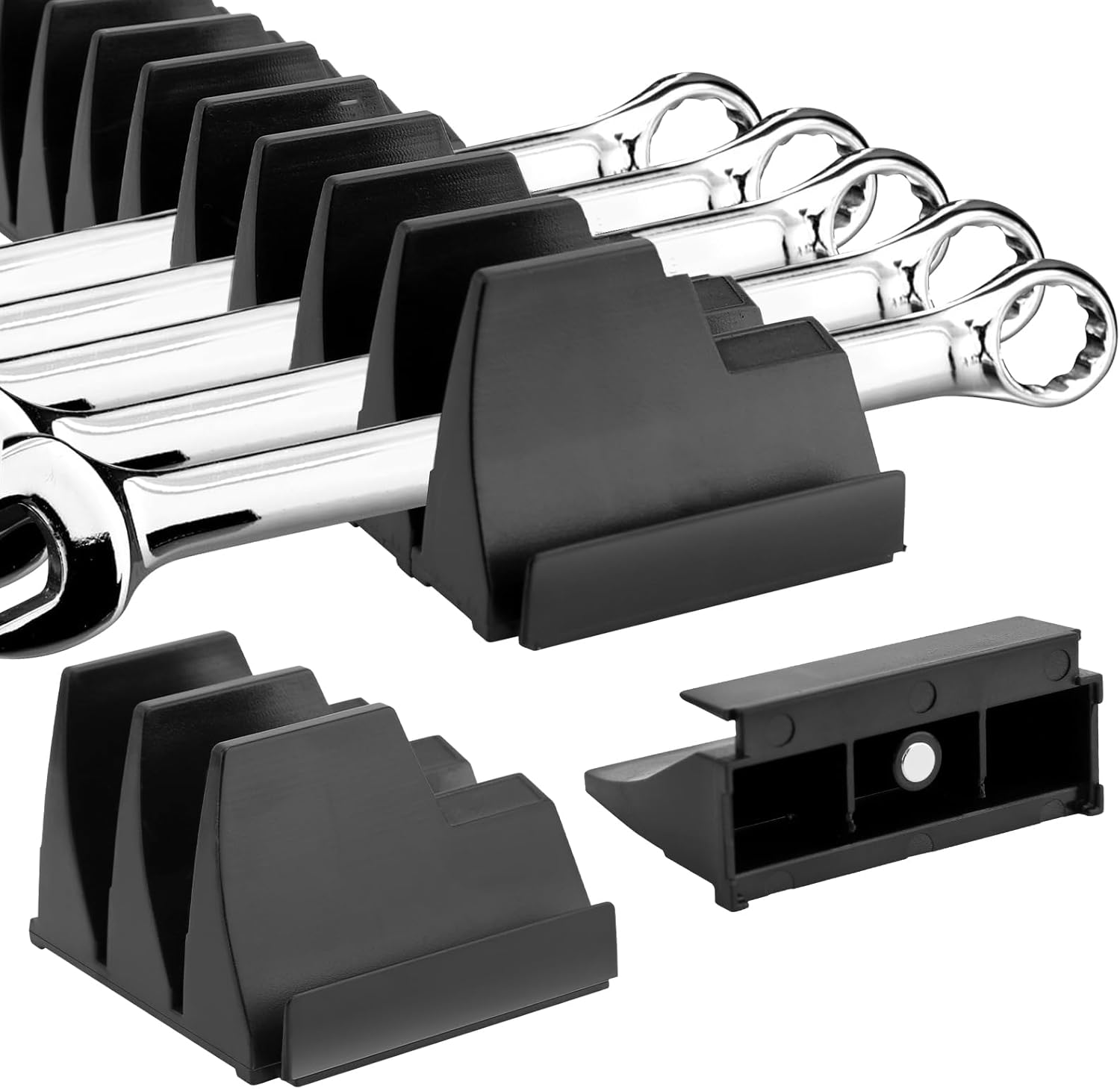 Yosoo Health Gear Magnetic Wrench Organizer, Screwdriver Organizer ...