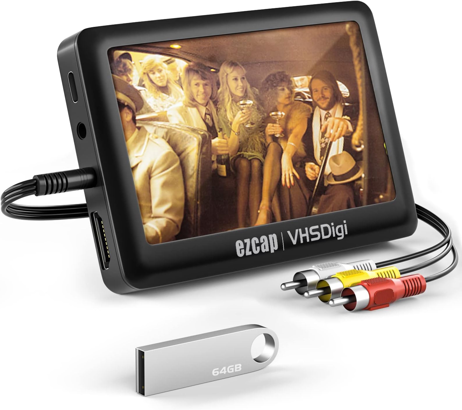 Amazon.com: VHS to Digital Converter, Video to Digital Converter 3.0 ...