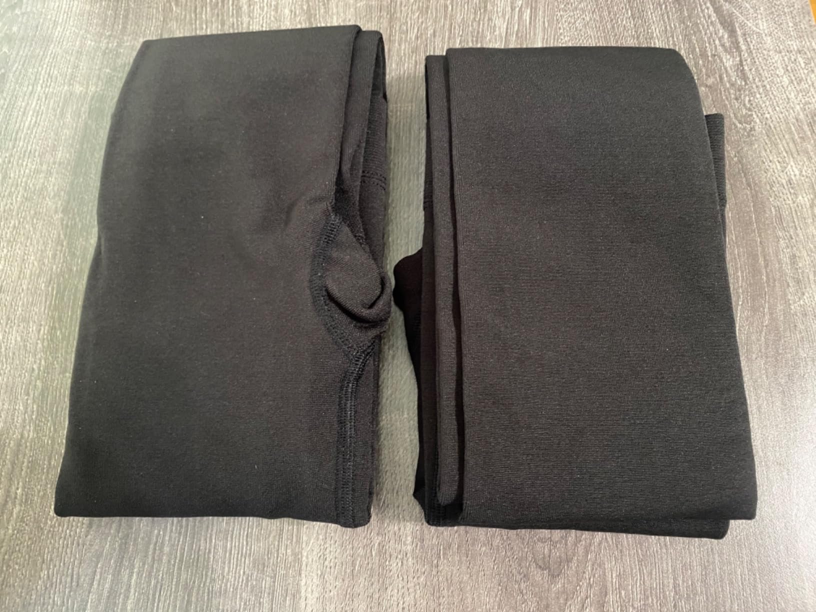 Amazon.com: Citystl 2 Pairs Fleece Lined Tights for Women, 120D Black ...