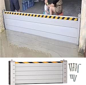Amazon.com: Flood Barrier Shield Aluminum, 3/4/5/6/7/8/9/10/11/12/13/14 ...