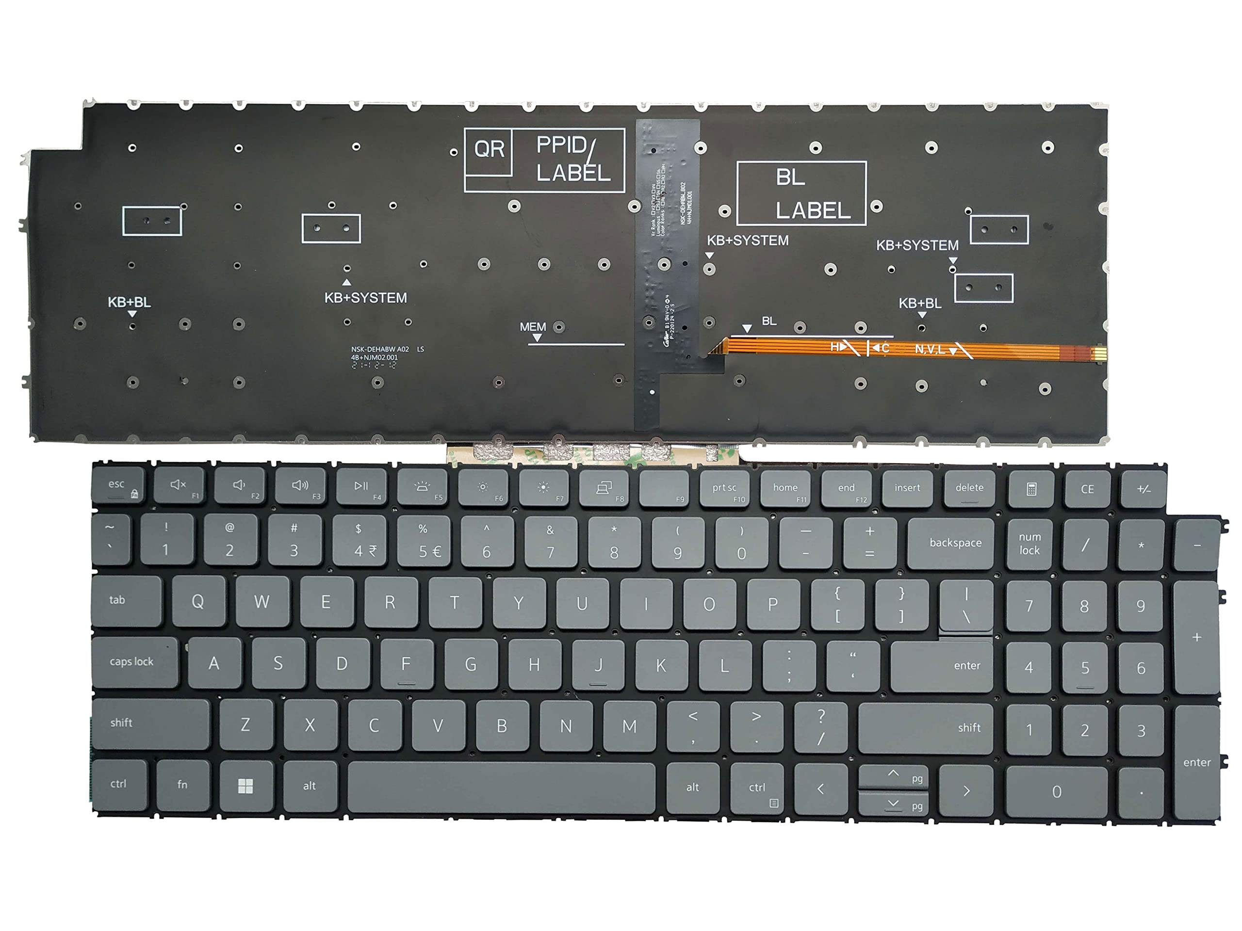Amazon.com: Laptop Replacement Keyboard Compatible for DELL Latitude ...