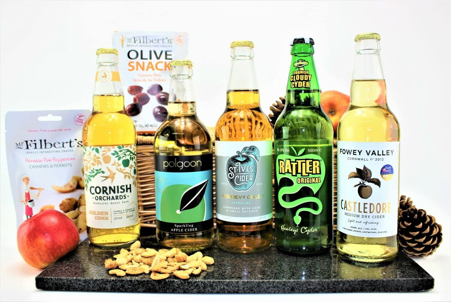 Classic Cornish Cider Hamper - Standard Carton : Amazon.co.uk: Grocery