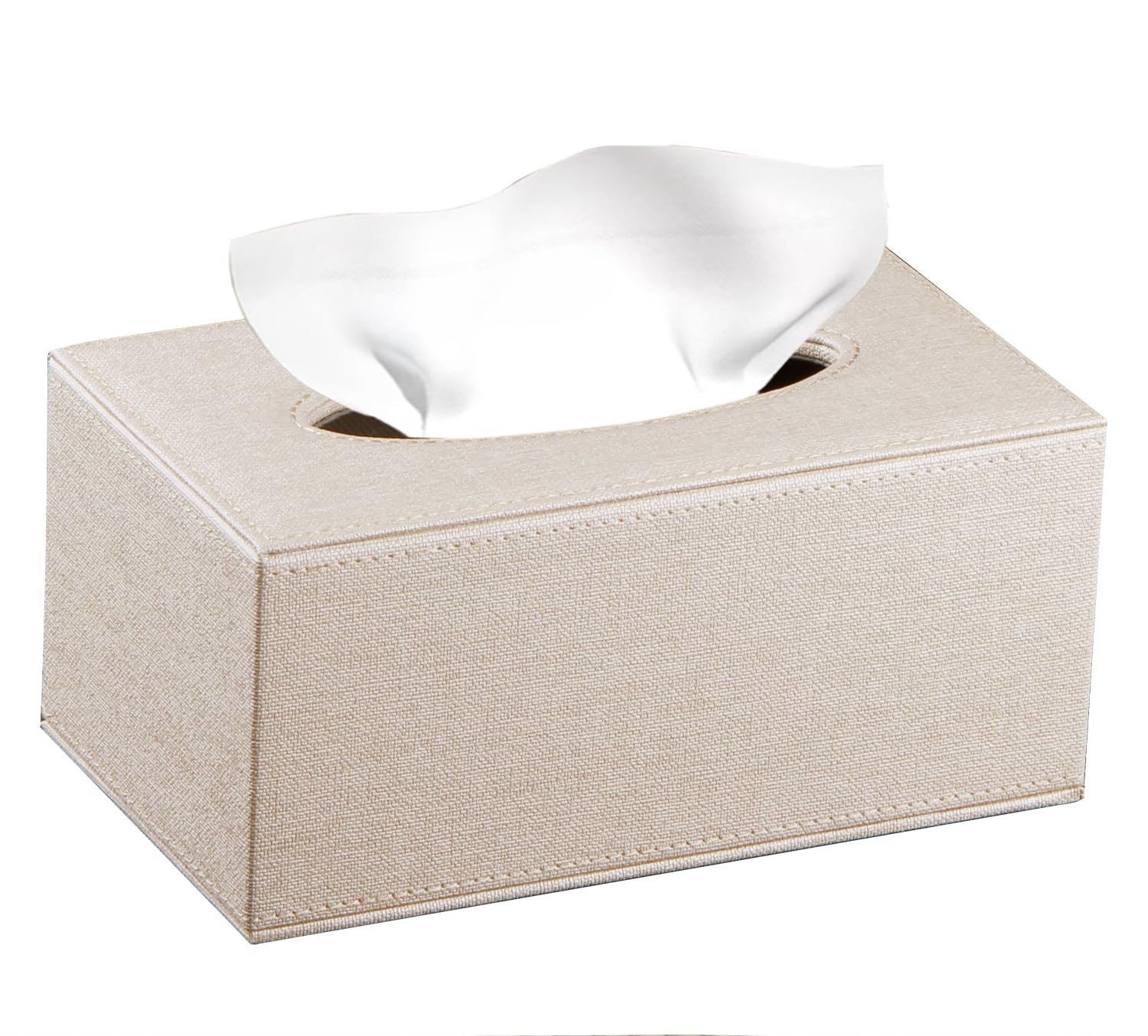 Amazon.com: Tissue Box Cove Rectangular,Cut Leather Tissues Cube Box ...