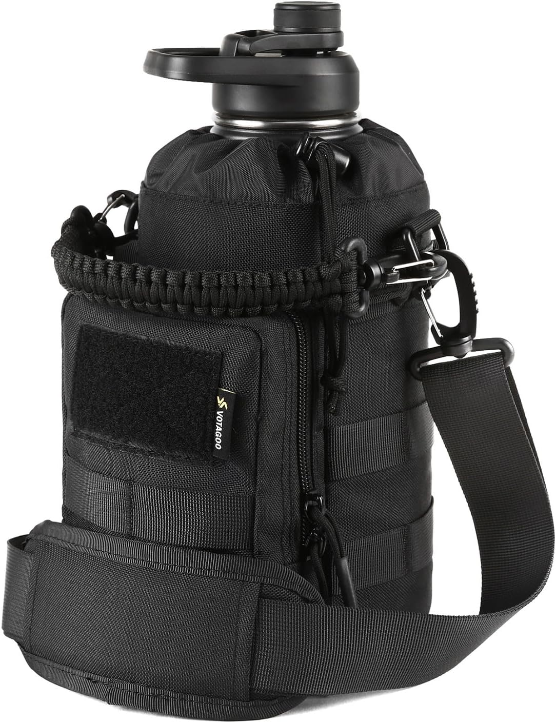 Amazon.com: 64Oz Tactical Water Bottle - Half Gallon Stainless Steel ...
