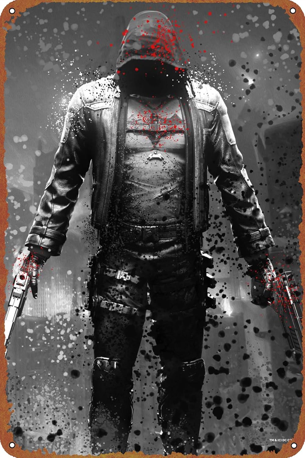 Amazon.com: Red Hood Comic Posters Tin Signs Retro Metal Movie Tins for ...