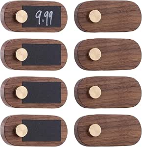 Amazon.com : 8PCS Retail Display Price Tag Stands, Mini Chalkboard ...