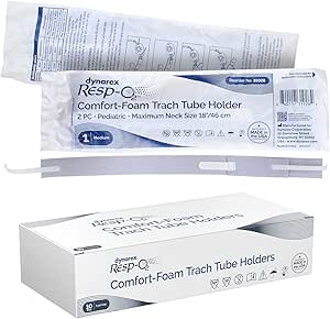 Amazon.com: Dynarex Comfort-Foam Tracheostomy Tube Holder - with Soft ...