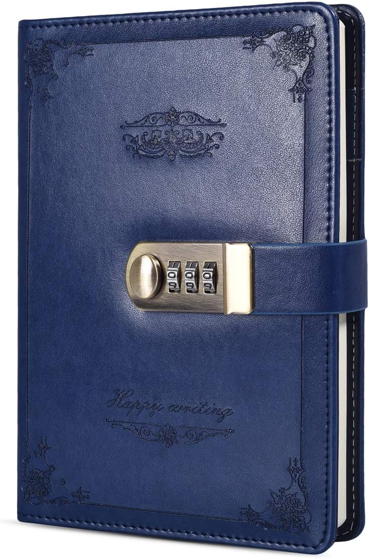 Amazon.com : ARRLSDB Digital Password Lock Diary, PU Leather ...