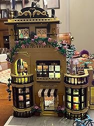 Amazon.com: ENJBRICK Flowers City Restaurant Assembly Square Building ...