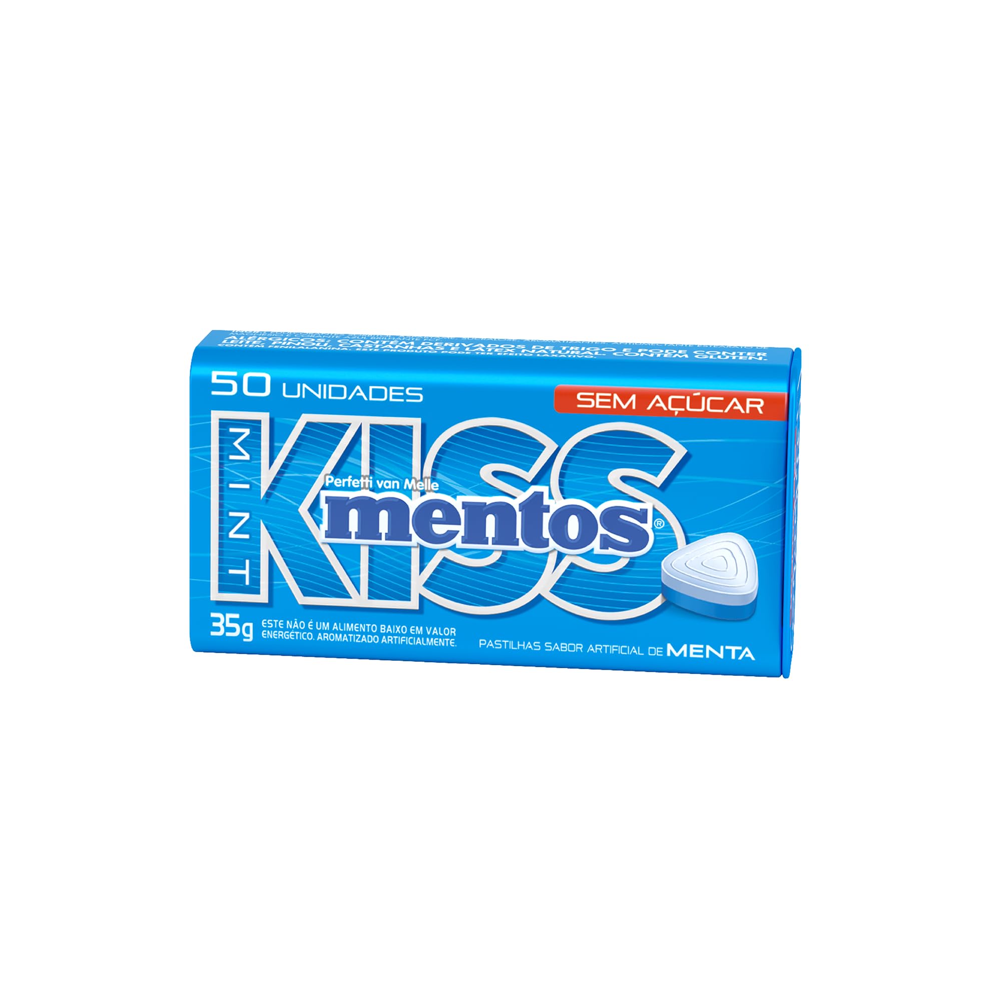 MENTOS Pastilha Sem Açúcar Mentos Kiss Mint | 35G : Amazon.com.br ...