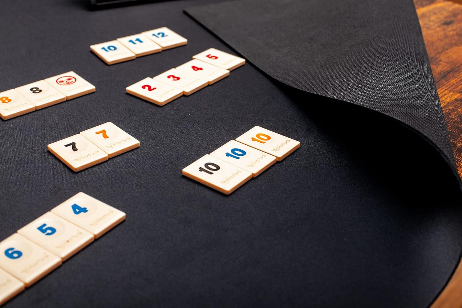 PLAYMATS U054-rummikub Anti-Slip Rummikub-Universal Games mat Non ...