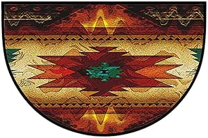 Amazon.com: bnil Half Round Native American Southwestern Navajo Art ...
