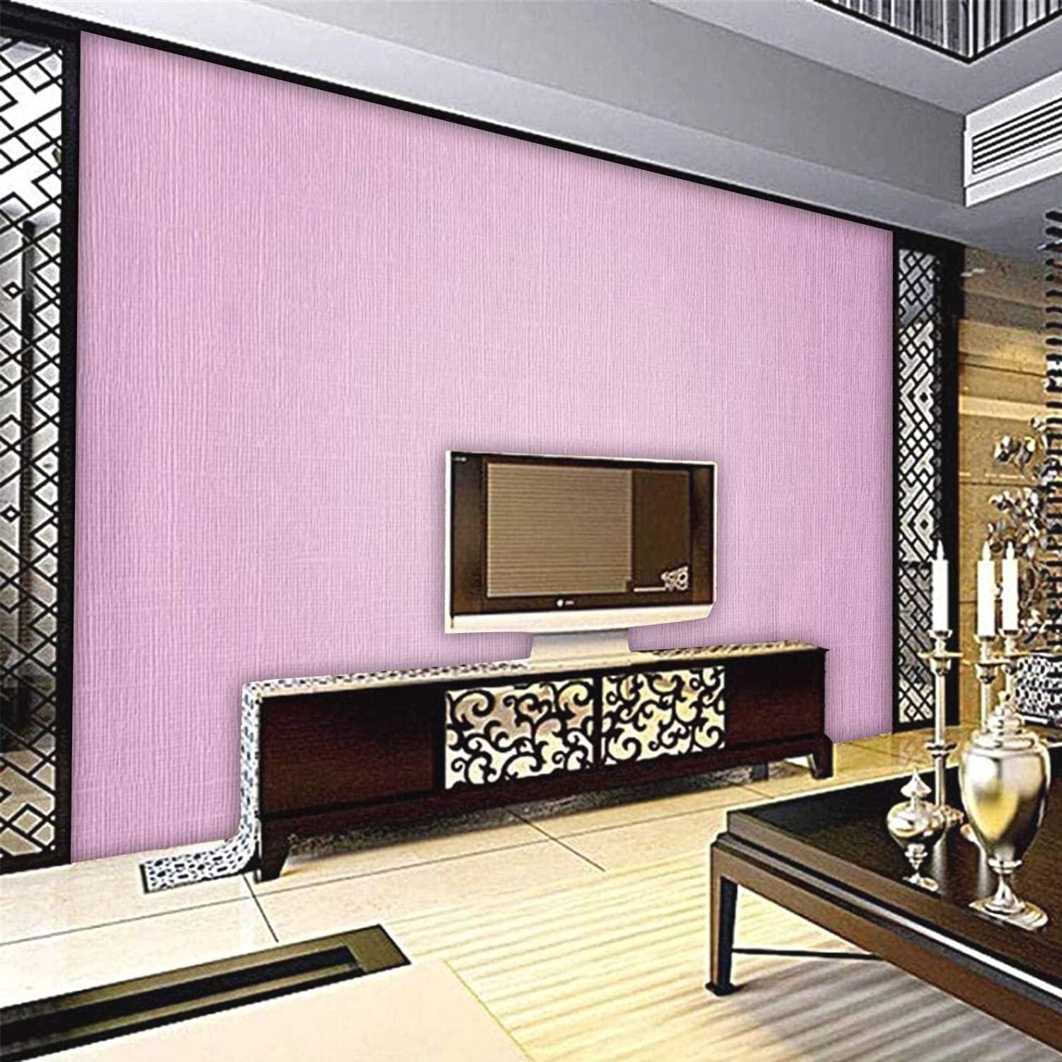 Papel Pintado De Color Violeta Claro