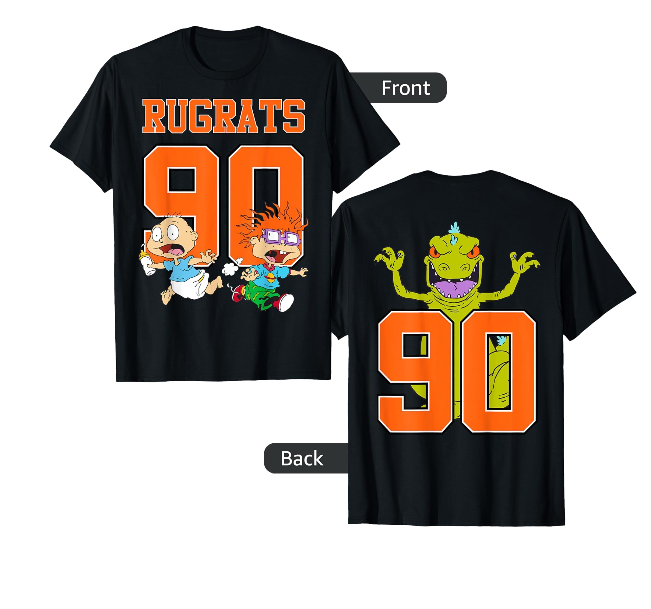 Amazon.com: Rugrats Classic Basketball Jersey Tommy, and his friends T ...