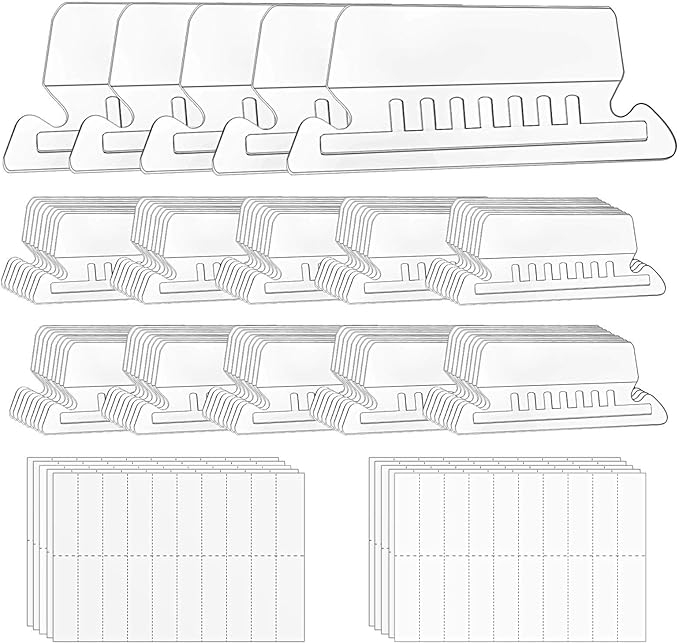 Amazon.com : hupos File Folder Tabs, 100+200 Sets Hanging File Folder ...