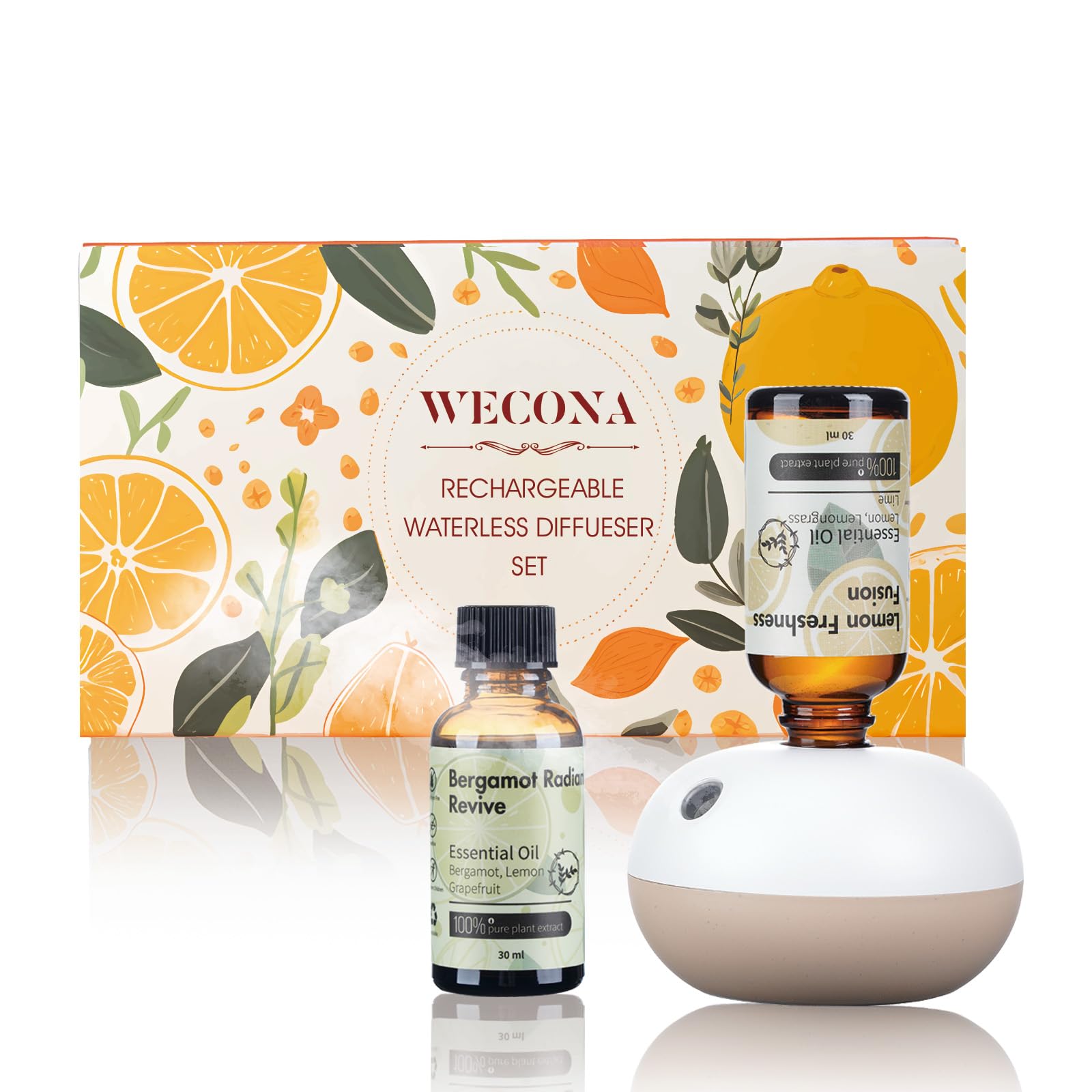 Amazon.com: Rechargeable Waterless Oil Diffuser - 2 Mist Modes ...