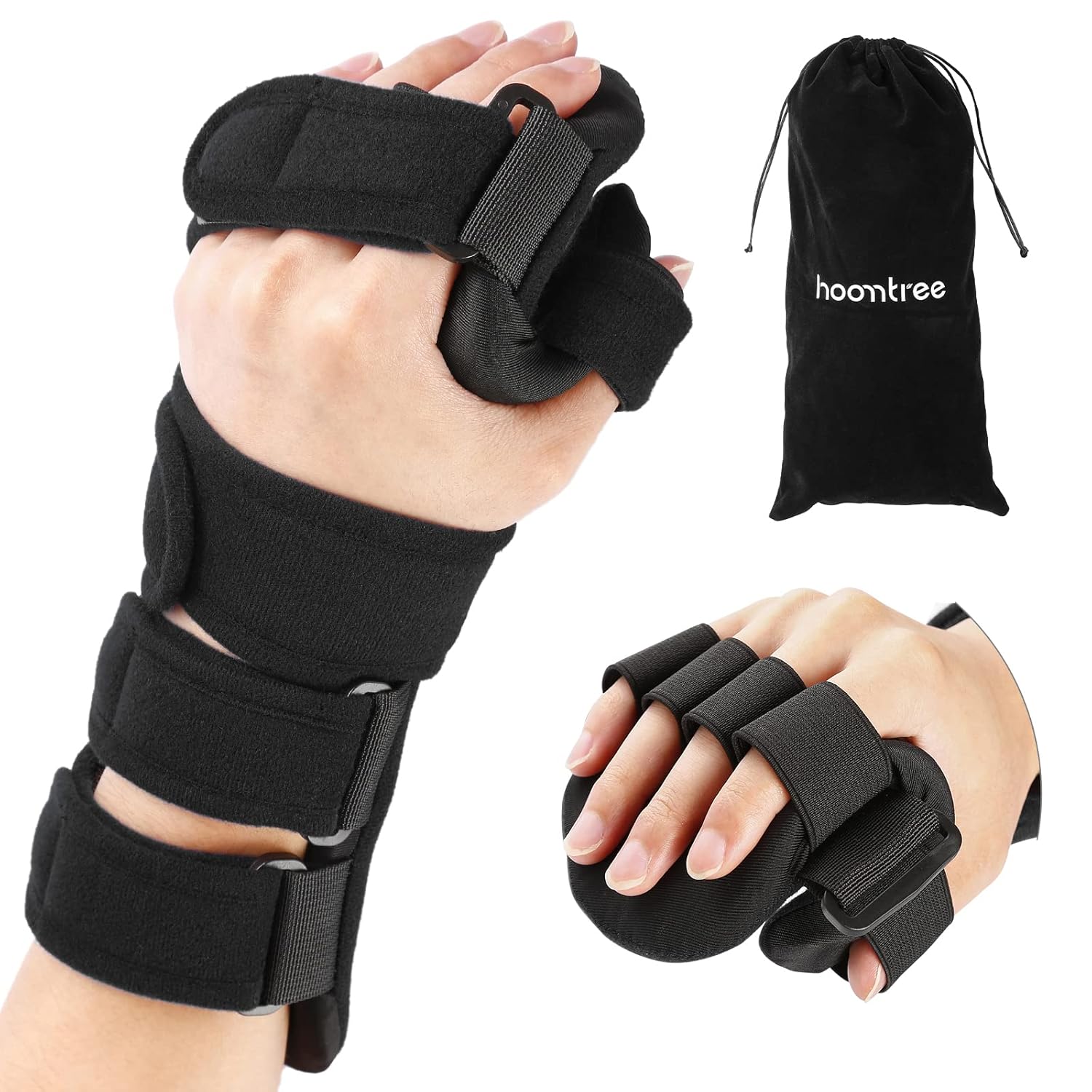 HOOMTREE Stroke Resting Hand Splint Right&Left Resting Hand Splint with ...