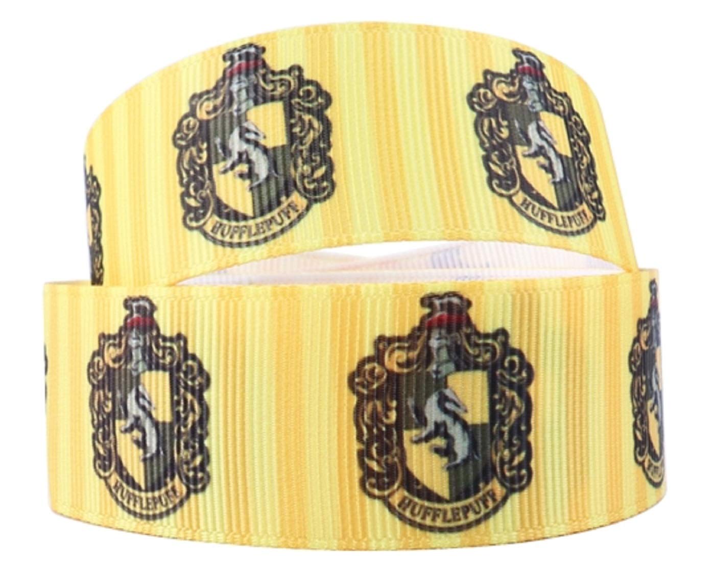 Amazon.com: Witchcraft and Wizardry Yellow House Crests 1 Inch Wide ...