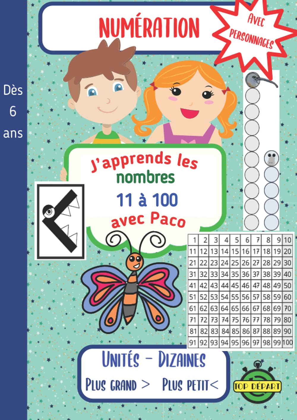 Japprends Les Nombres 11 A 100 Avec Paco Cahier Pour | Desertcart KUWAIT