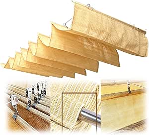 Amazon.com : Extendable Waterproof Sun Shade Sail Retractable Sun ...