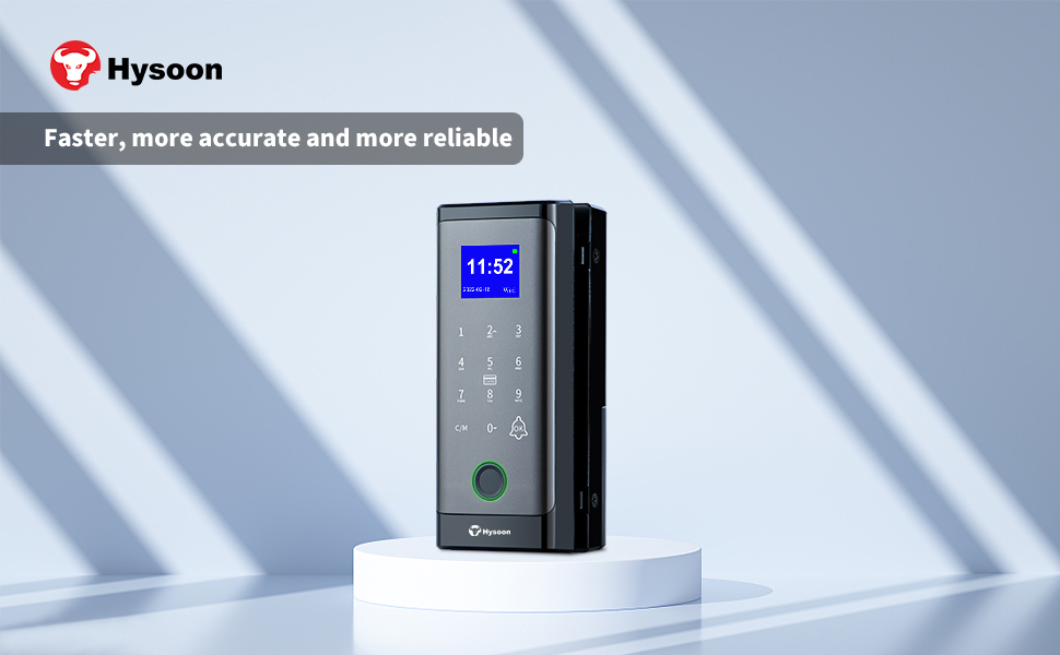 Watch Hysoon Glass Door Lock Installation Tutorial on Amazon Live