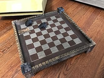 Amazon.com: Japanese Samurai Warrior Oriental Chess Set w/ 17" Castle ...