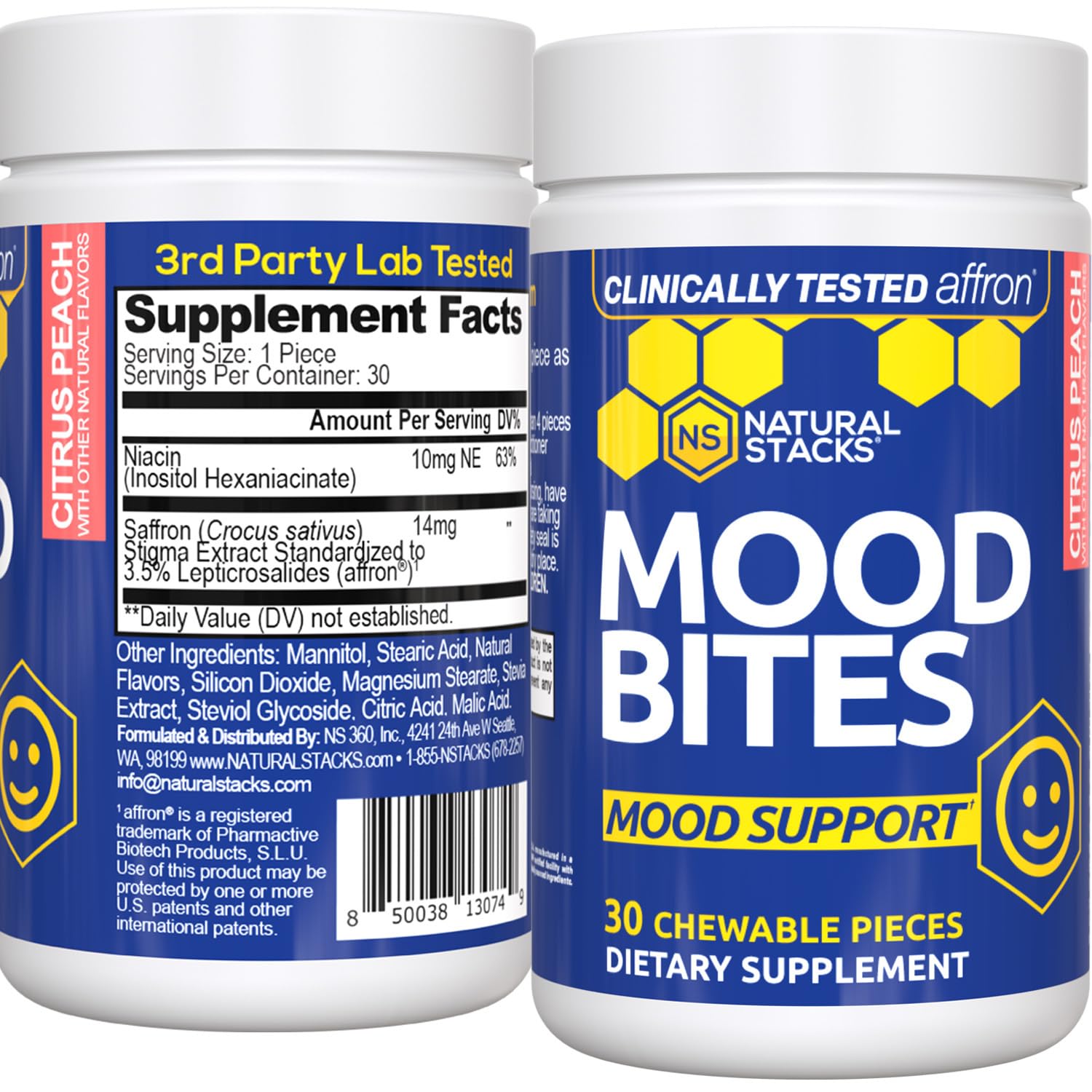 Amazon.com: Saffron Supplement with Vitamin B3 - Mood Support ...